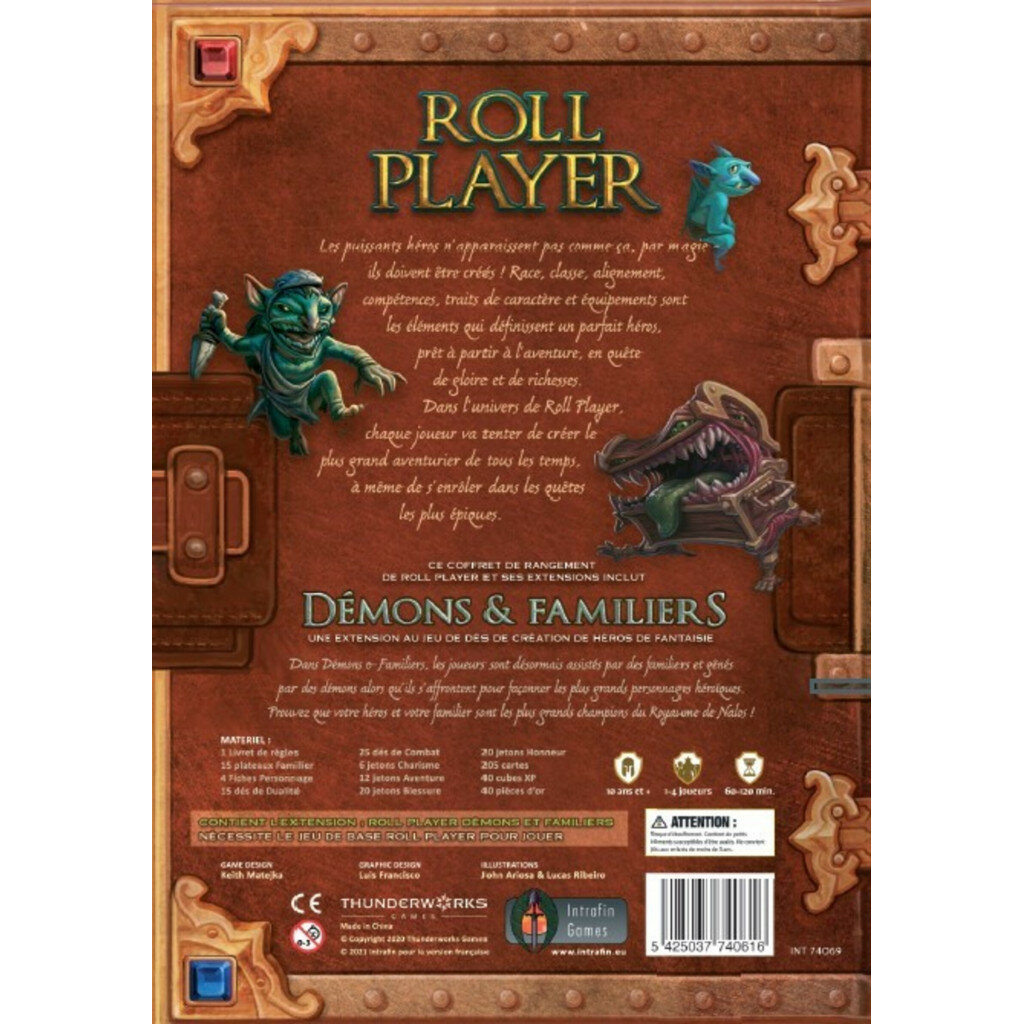 Roll Player : Extension Démons et Familiers - L'Instant Ludique